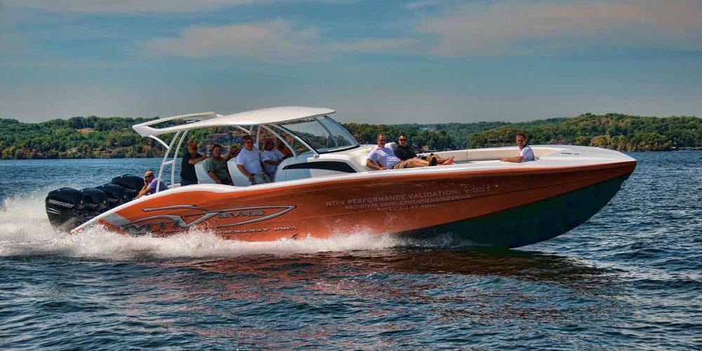 First Production MTI-V 42 MTI Center Console to be at Miami Boat Show