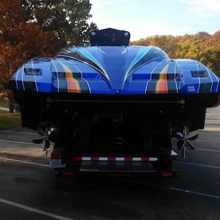 2013 MTI 52 R/P Closed Canopy Pleasure Boat
