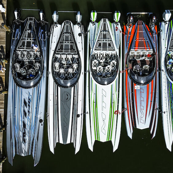 MTI Outboard Cats, Offshore Catamaran Race Boat, Pleasure Boat
