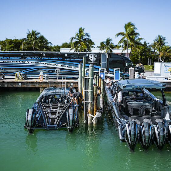 MTI Outboard Cats, Offshore Catamaran Race Boat, Pleasure Boat